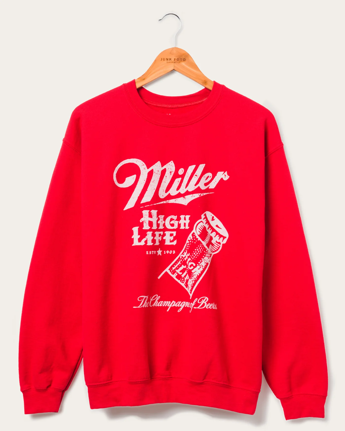 Miller High Life 120th Anniversary Sketch Flea Market Fleece - Junk ...